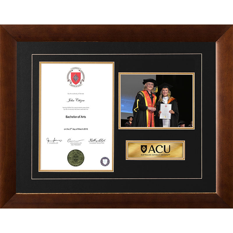 ACU Frame Teak Stage Regency – GFP Graduations