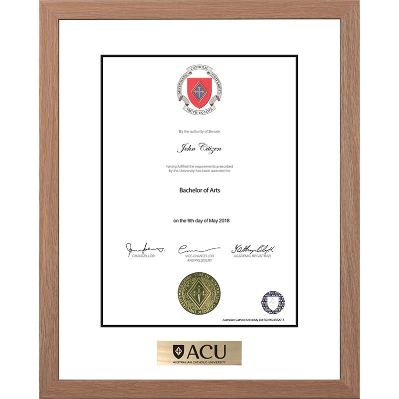 ACU Frame Natural Elegance – GFP Graduations