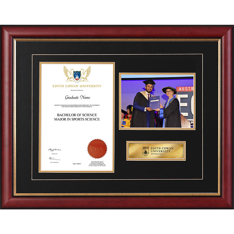 ECU Frame Mahogany Stage Regency – GFP Graduations