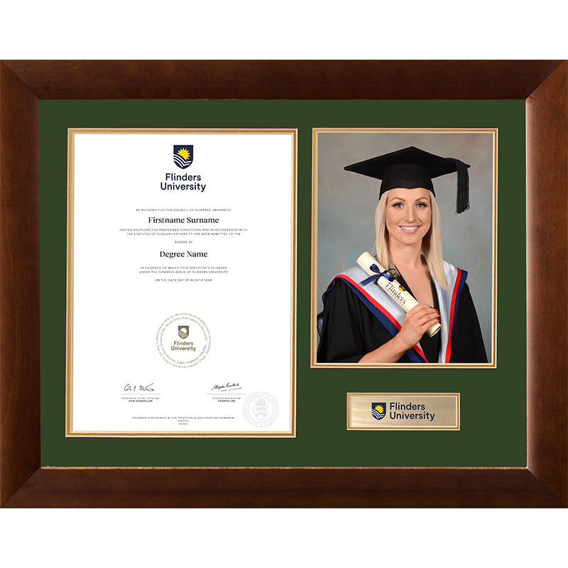Flinders University Frame Teak Regency – GFP Graduations