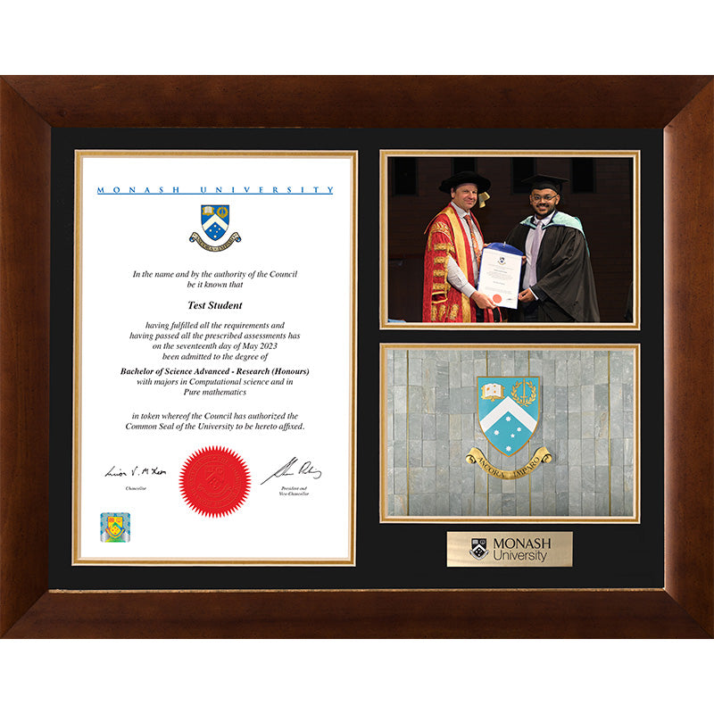Monash Frame Teak Stage Regency – GFP Graduations