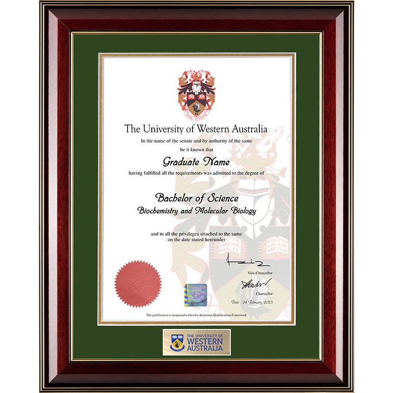 UWA Frame Majestic Elegance – GFP Graduations