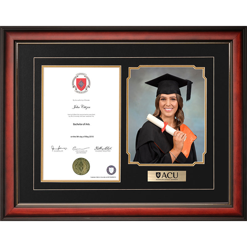 ACU Frame Mahogany Regency – GFP Graduations