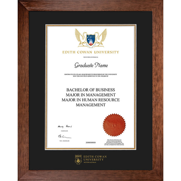 ECU Testamur Frames – GFP Graduations