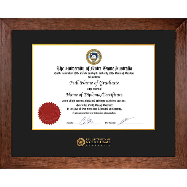 Notre Dame University Testamur Frames – Tagged "ND"– GFP Graduations