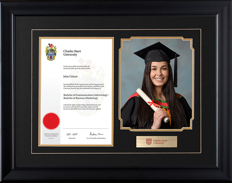 Charles Sturt University Testamur Frames – Tagged "CSU"– GFP Graduations