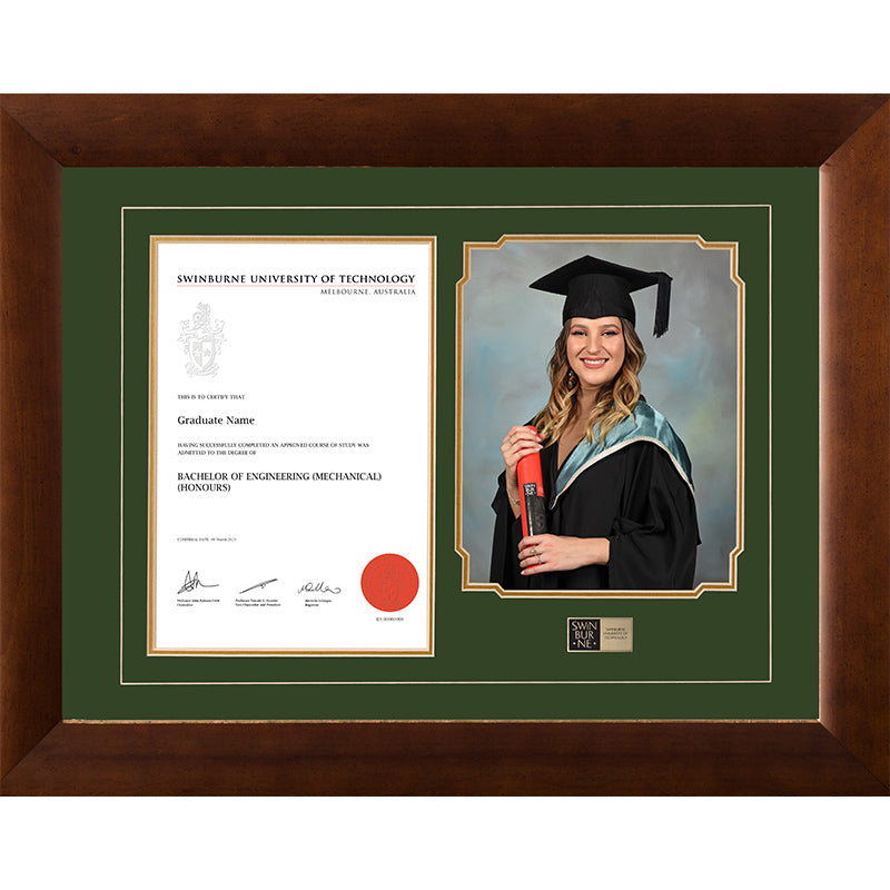 Swinburne Frame Teak Regency – GFP Graduations