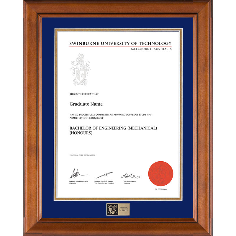 Swinburne Frame Classic Elegance – GFP Graduations