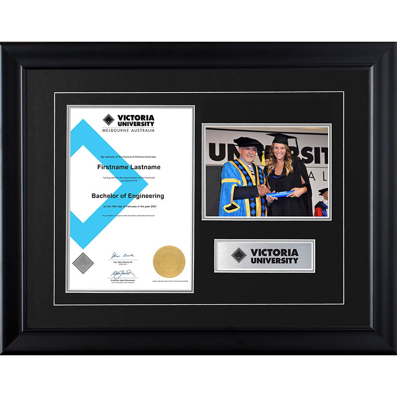 Victoria University Frame Black Stage Regency – GFP Graduations